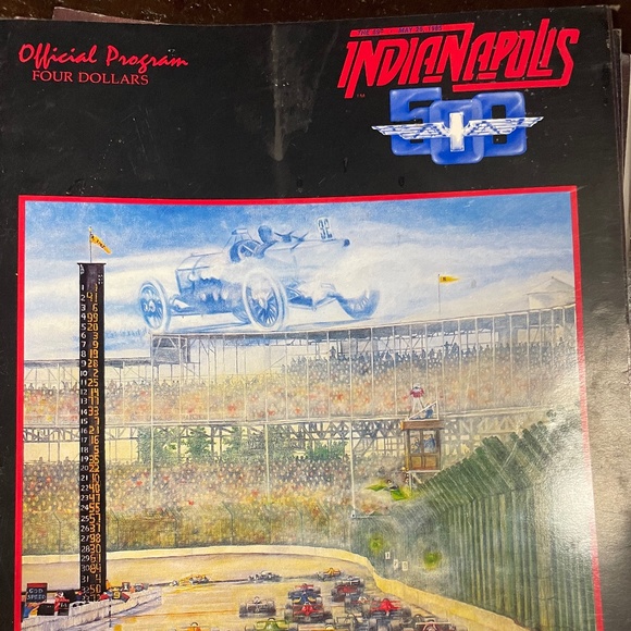 Other | Vintage Indy 50 Program 8 | Poshmark
